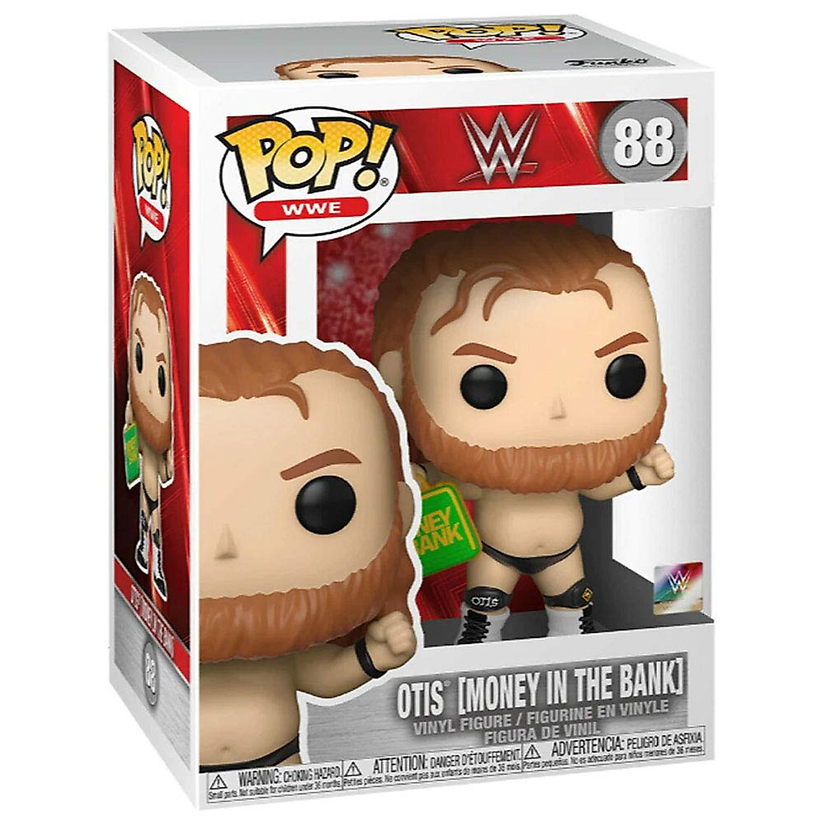 POP WWE: Otis [Money in The Bank] Funko Pop Vinyl Figure (Bundled with Compatible Pop Box Protector Case) Multicolored 3.75 inches STL173623547 WWE - Otis (Money in The Bank)