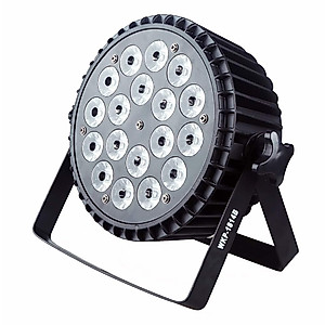 LED Par Lights,18x12w LED RGBW 4IN1 Par Led Light for Stage Lighting, Led Wash Light DMX Uplights DJ Par Can Lights with Sound Activated Party Lights Dj Disco Lights for Wedding Lighting