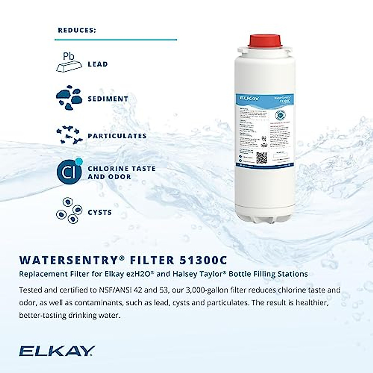 Elkay Watersentry Plus Replacement Filters (Bottl