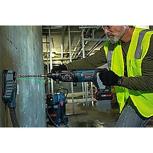 BOSCH GBH18V-26DK24 18V EC Brushless SDS-plus® Bulldog™ 1 In. Rotary Hammer Kit with (2) CORE18V® 8 Ah High Power Batteries