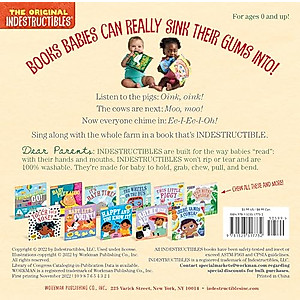 Indestructibles: Old MacDonald Had a Farm: Chew Proof · Rip Proof · Nontoxic · 100% Washable (Book for Babies, Newborn Books, Safe to Chew)
