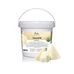 100% Pure Rendered Grass Fed Beef Tallow-Food Grade- 7LBS