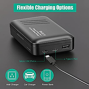 JYJZPB 2 Pack EN-EL15B Batteries and Charger Case for Nikon D7500 Battery, D750 Battery, Z6, Z7, D500, D600, D610, D810, D800, D800E, D710E, D850, D7000, D7100, D7200 Cameras