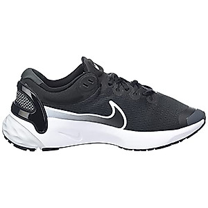 Nike Women's Road Running Shoes, Black White Pure Platinum Dk Smoke Grey, 8.5 US
