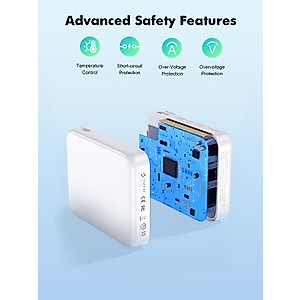 140W USB-C Power Adapter, Mac Book Pro Charger Foldable PD3.1 PPS Fast GaN Wall Charger Compatible with MacBook Pro 16" 14" Air 13" Retina M1 / M2 2023 2022 2021 2020 Laptop, Included 6.8ft C-C Cable