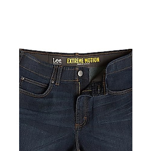 Lee Men's Extreme Motion Athletic Fit Tapered Leg Jean Blue Strike 34W x 30L