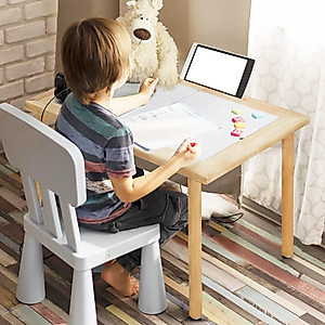 Frogprin Upgrade Sensory Table for Toddlers, Kids Table with 2 Large Storage Bins 7 Sand Toys Play Sand Table Activity Table Indoor/Outdoor for Boys Girls Gift (Oak)