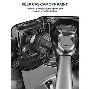 ISSYAUTO Gas Cap Holder Compatible with 2005-2015 Tacoma 2nd Gen Fuel Cap Holder, Only Fits Short Bed