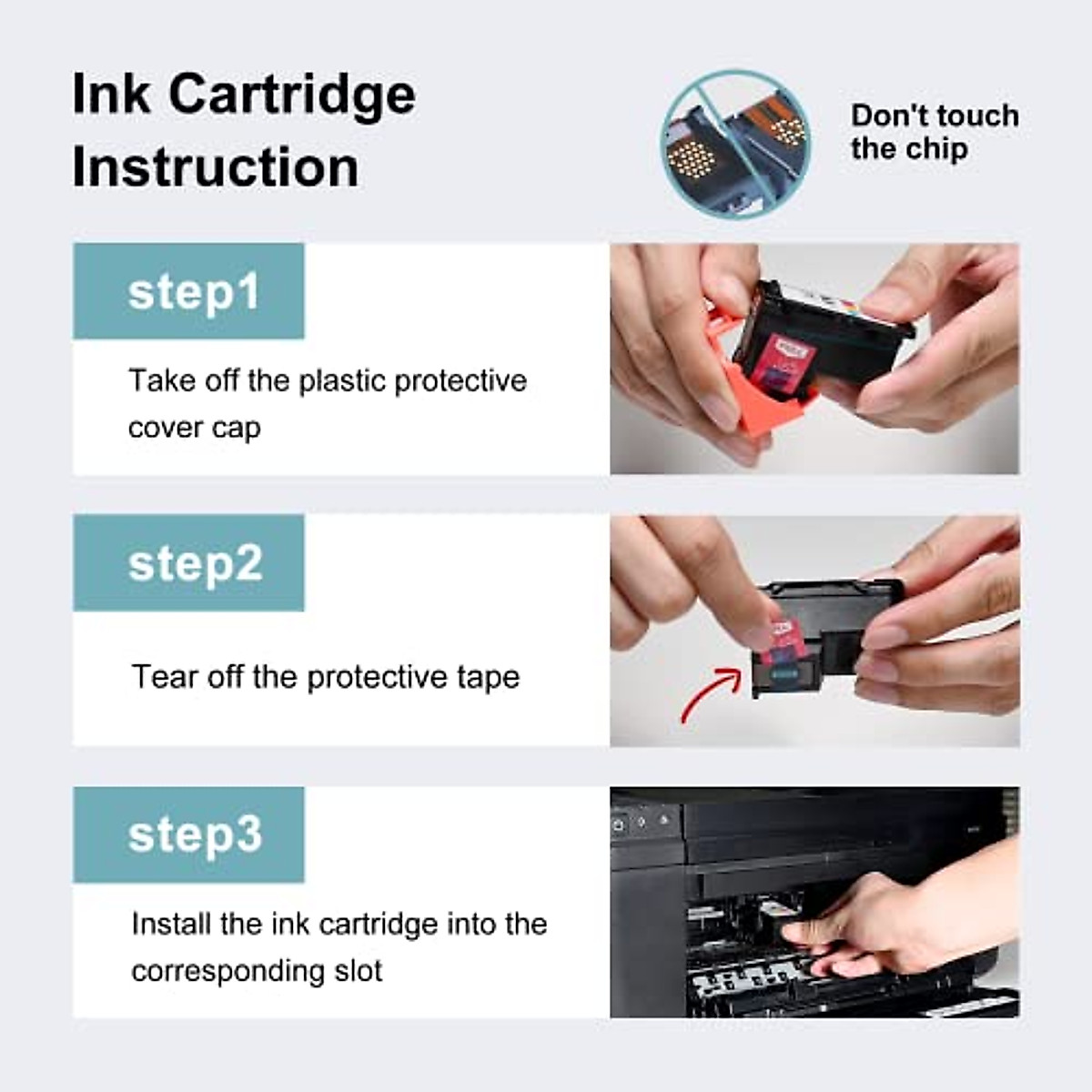 ActualColor C 245XL Ink Cartridge Remanufactured Ink Cartridge Replacement for Canon PG-245XL 245 XL Black for Pixma TR4520 MX492 MG2522 MX490 TS3122 TS202 TS3322 MG2525 MG2520 MG3022 TR4522 Printer