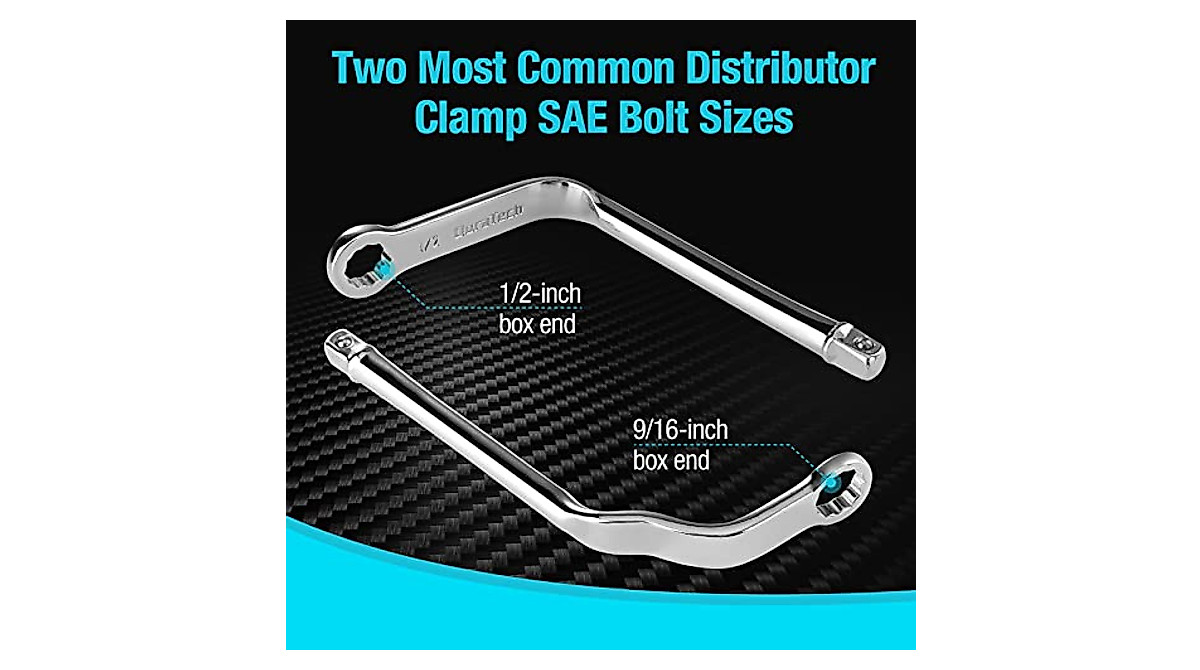 DURATECH Distributor Clamp Wrench Set - 2 Piece SAE