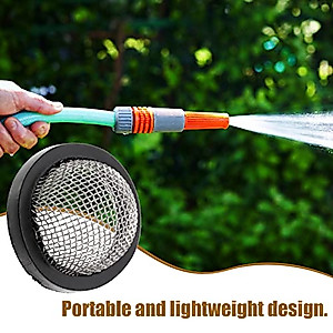 GANAZONO 30pcs Stainless Steel Screen Hose Washers Filter Pressure Shower Head Washer Gasket Inlet Hose Screen Washer Repair Kit for Washing Machine Garden Hose Connector