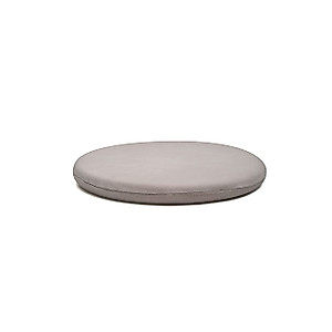 Bar Stool Cushions Round 16 Inch Memory Foam Seat Cushion Non Slip Cushion Cover Japanese Style Tatami Kitchen, Home, Office Chair Pads with Zipper Washable (Beige, 16X1.6 inch)