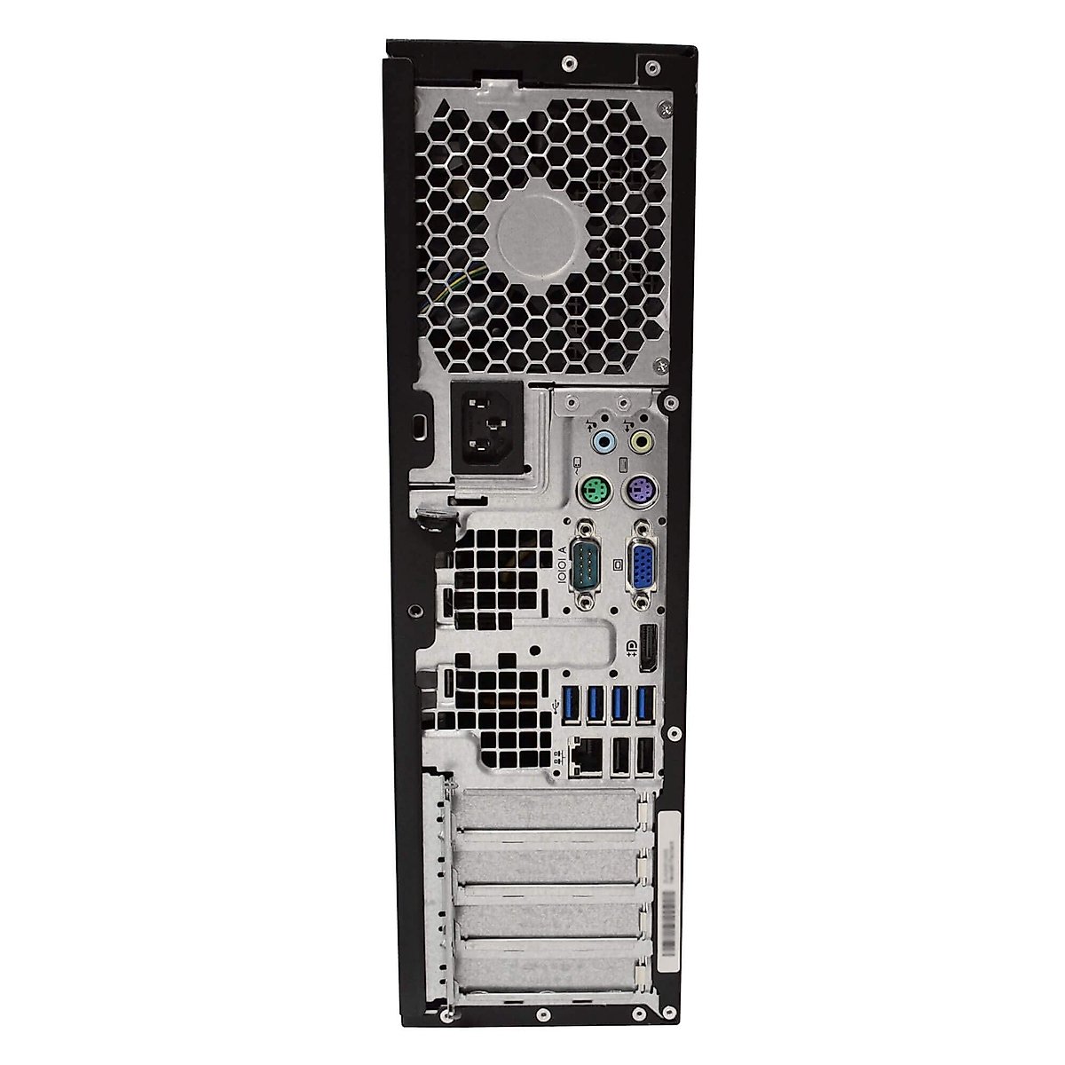 HP EliteDesk 8300 Business Desktop Computer, Intel Quad Core i7, 16GB DDR3 RAM, 2TB HDD, DVD-ROM, Windows 10 Pro, RGB Speakers, Dual 24-inch Monitors (Renewed)