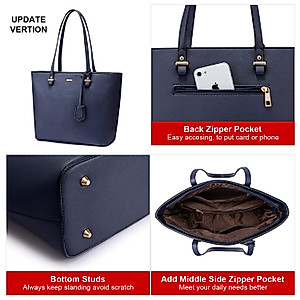 LOVEVOOK Purses and Handbags for Women Fashion Tote Bags Shoulder Bag Top Handle Satchel Bags