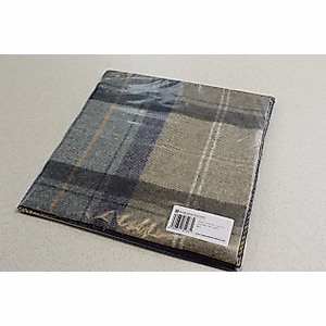 British Tweed 100% Wool Remnants Offcuts Squares Crafts 10 Pieces 9x9 inch, Made in Great Britain…