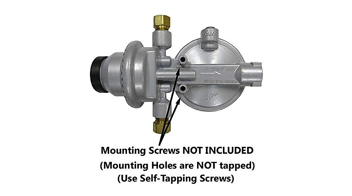 Fairview RV Camper LP Propane Regulator - Automatic Changeover
