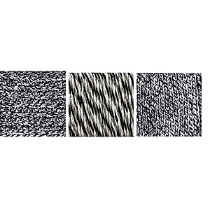 Lily Sugar n' Cream Variety Assortment 6 Pack Bundle 100% Cotton Medium 4 Worsted with Knitting Gauge (Asst 71)