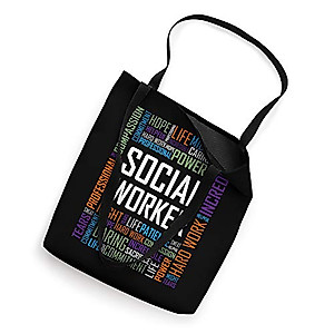 Social Worker Shirt for Women and Men Gift Tshirt Tote Bag