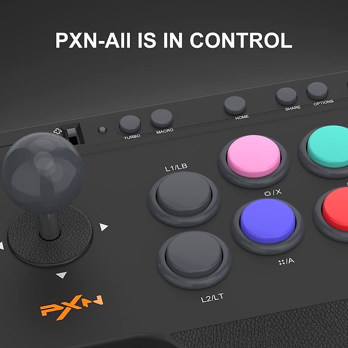 PXN 0082 Arcade Joystick Game Controller Wired USB Interface for PC, PS3, PS4, Nintendo Switch, Xbox one, Xbox Series s/x,