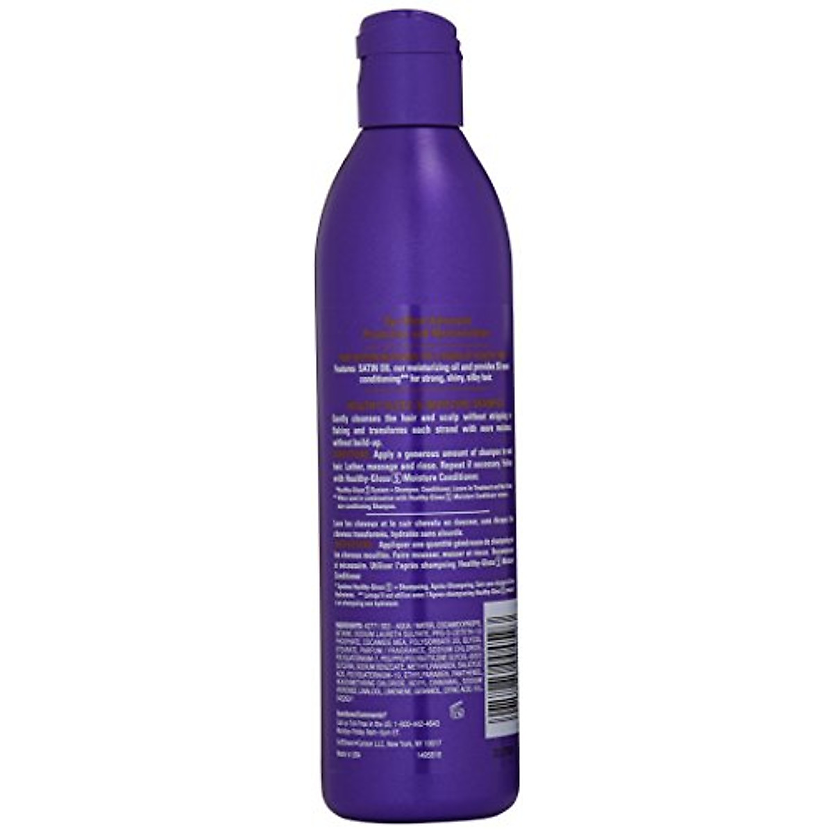 SoftSheen-Carson Dark and Lovely Healthy-Gloss 5 Moisture Shampoo with Satin Oil, 13.5 fl oz