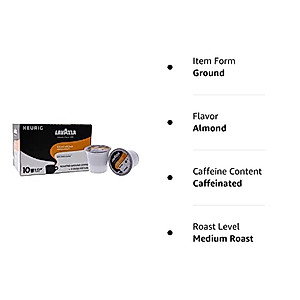 Gran Aroma Medium Roast Ground Coffee Pods by Lavazza for - 10 x 0.34 oz Coffee