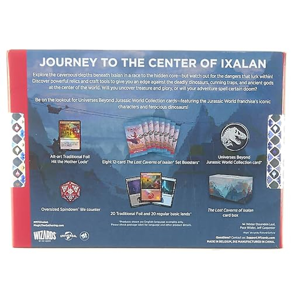 Magic: The Gathering The Lost Caverns of Ixalan Bundle - 8 Set Boosters + Accessories