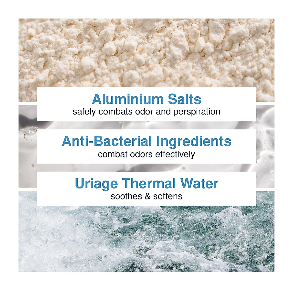 URIAGE Power 3 Clinical Strength Antiperspirant Deodorant | Long-Lasting, Fresh Scent for Sensitive Skin | 24-Hour Protection.