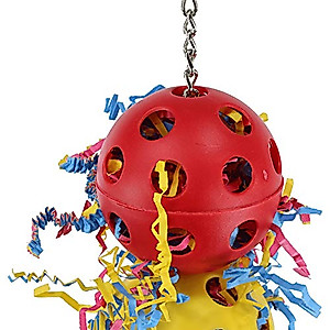 1088 Stuff Balls Bonka Bird Toys Shredding Colorful Parrot African Grey Amazon Quaker Budgie Finch
