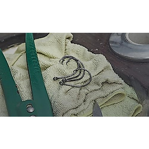 Mustad Demon Offset Circle, 4X Strong - Black Nickel-Size 10/0 - Pack of 5