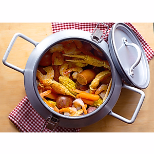 CanCooker Junior: Steam Cooker & Food Steamer | Complete with Steamer, Lid, Travel Bag, and Recipe Book