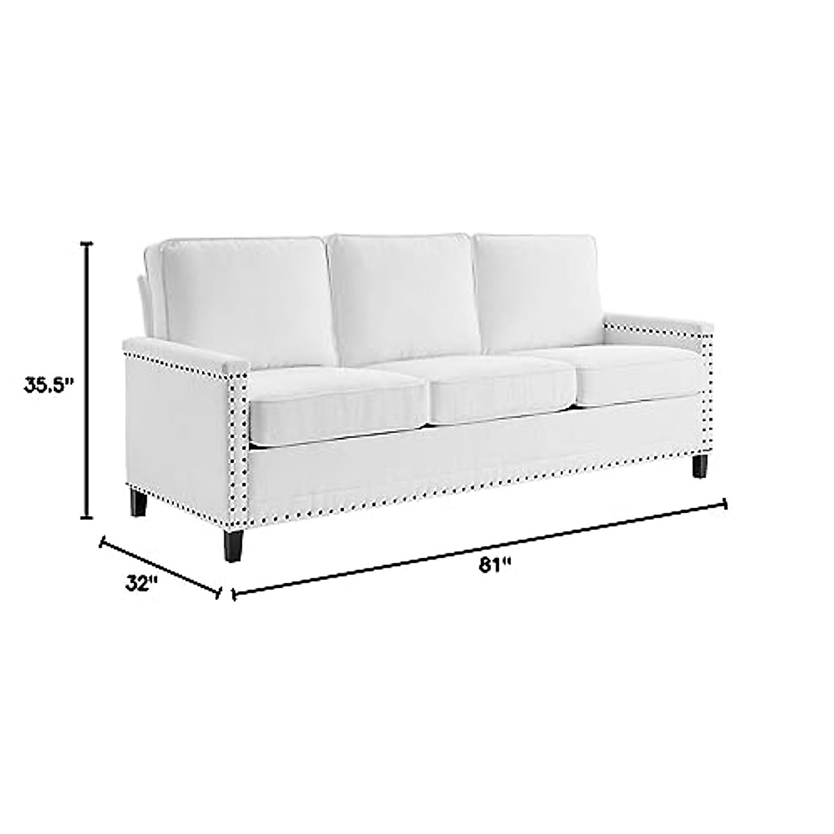 Modway Ashton Sofas, White