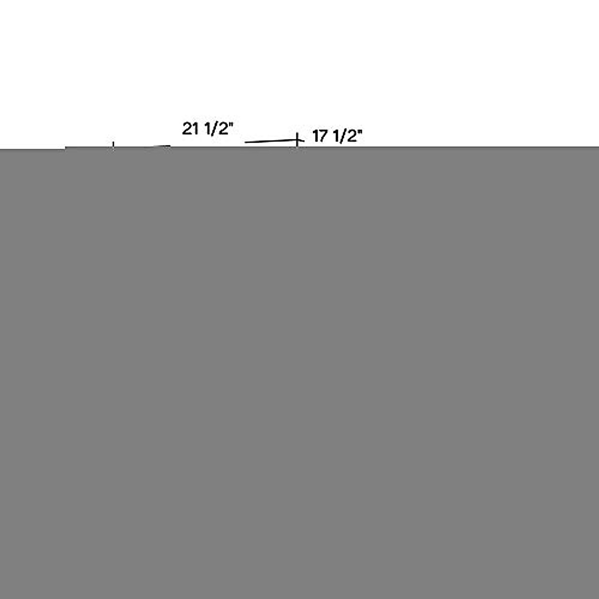 Sauder Pacific View Wood and Metal Nightstand in Chalked Chestnut Oak