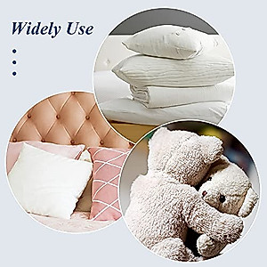 BUTUZE Polyester Fiber, Premium Fiber Fill, High Resilience Fill Fiber, Stuffing for Small Dolls Part Pillow Comforter DIY, 250g/8.8oz, Recyclable