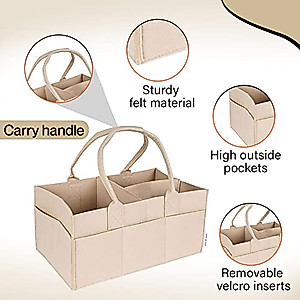 Diaper Caddy, Baby Diaper Caddy Organizer, Diaper Organizer, Baby Organizer, Car Diaper Caddy, Baby Caddy Organizer, Diaper Organizer for Changing Table, Baby Organizer for Nursery, caddy