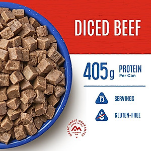 Mountain House Diced Beef | Freeze Dried Survival & Emergency Food | #10 Can | Gluten-Free
