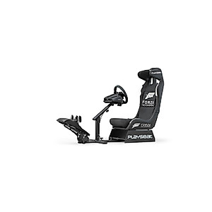 Playseat Evolution Pro Sim Racing Cockpit | Comfortable Racing Simulator Cockpit | Adjustable | Compatible with All Steering Wheels & Pedals on The Market | Supports PC & Console | Forza Motorsport