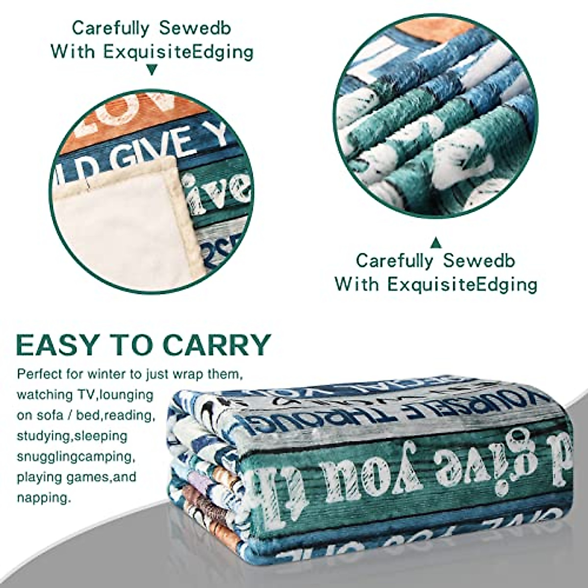 ZKA Mothers Day for Gifts Wife Birthday Gift from Husband to My Wife Blanket Wedding Anniversary Christmas Valentines Throw Blanket for Wife Women Presents Romantic Gifts for Her