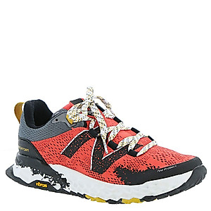 New Balance Women's Fresh Foam Hierro V5 Trail Running Shoe, Toro Red/Black, 11