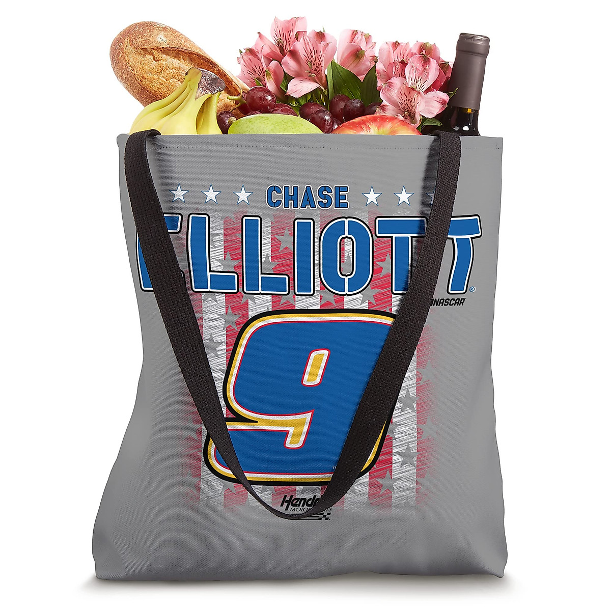 NASCAR - Chase Elliott - Flag Tote Bag