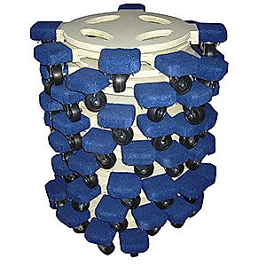 Olympia Tools 85-187 Multi Purpose Roller with Carry Handles and Carpeted Padded Corners Dolly for Moving Cabinets, Furniture and More, Beige