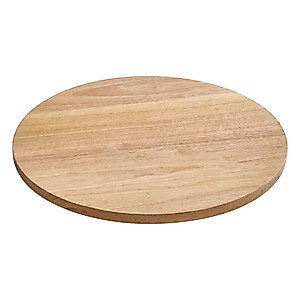 Contemporary Home Living 15" Wooden Lazy Susan