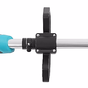 RustyVioum 1300W Electric Lithium Battery Lawn Trimmer, Portable Hand-held Shrub Orchard Pruning Machine, Cordless Garden Lawn Mower Strimmer Brushless Motor, Green