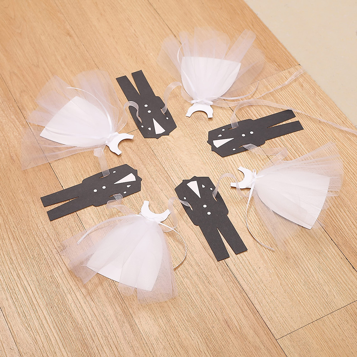 Bridal Shower Decoration Wedding Banners - Core Decorations for the Bride and Groom, Engagement Party Table Decorations, Wedding Dress Selection, Bridal Shower Decorations.Bride to Be Chair Banner, Bridal Shower Decoration (Bride and groom)