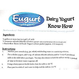 Greek Traditional Yogurt Kit (basic) - w/ cheesecloth and 1 oz. calcium chloride