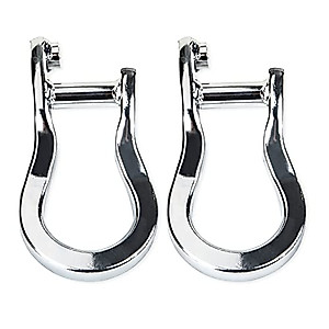 HSPSWIFTER Tow Hooks Compatible with Chevrolet 2019 2020 2021 2022 Silverado 1500, OE Part 84280202 (84280202, White)