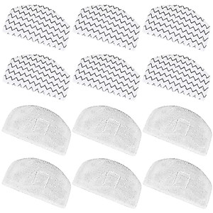 12 Pack 1940 Steam Mop Replacement Pads for Bissell Powerfresh Steam Mop 1940 1440 1806 1544 2075 2685A 2814 Series, Model 19402 19404 19408 19409 1940A 1940F 1940Q 1940T 1940W B0006 B0017 2075A 15441