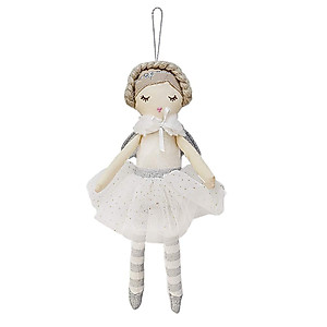 Mon Ami Christmas Decoration White Snow Angel Doll Ornament, Cute Angel Doll Home Décor, Holiday Decor, Christmas Decor, Hanging Pendant, 10IN