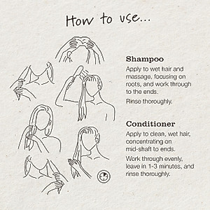 Tweak’d by Nature - Restore Hair Strengthening Shampoo and Conditioner Set, Cleansing and Moisturizing for Shiny and Soft Hair, Cruelty Free (2 x 9 ounces)