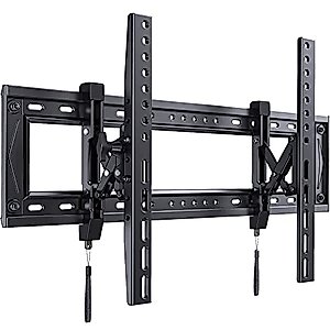 Pipishell Advanced Tilt TV Wall Mount Extentable for Most 50-90 inch TVs up to 132 lbs, Heavy Duty Tilting Wall Mount TV Bracket Max VESA 600x400mm, Fits 16, 18, 24 Inch Wood Stud, PIAT2
