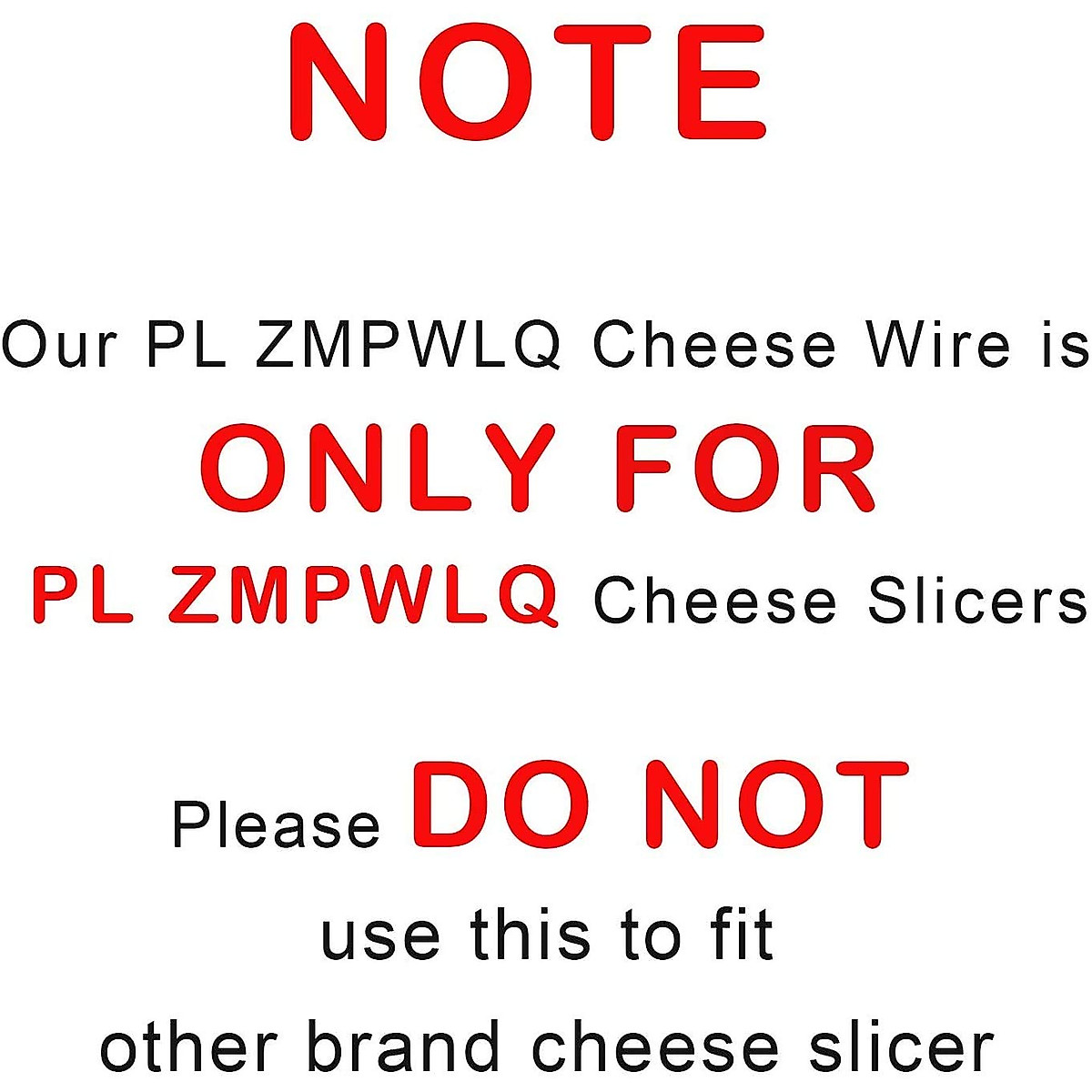 PL ZMPWLQ Original Cheese Slicer Wire, 5 PCS Replacement Wire for Cheese Slicer Cheese Cutter (NOT FOR OTHER Cheese Slicer)
